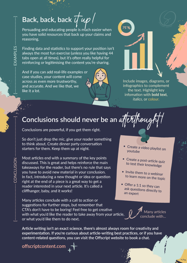 FREE Resource! Article Writing Cheat Sheet - KRH